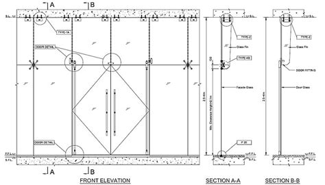 Frameless Glass Fin Facade Frameless Glass Sliding Doors And Pool