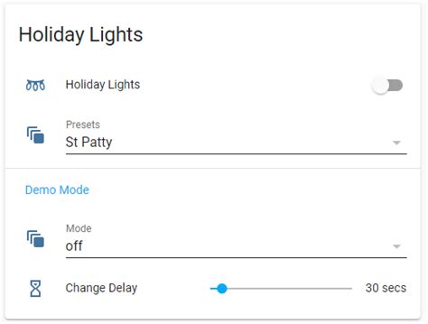 Holiday Lights Scheduler And Demo Mode For Wled Node Red Contrib Home