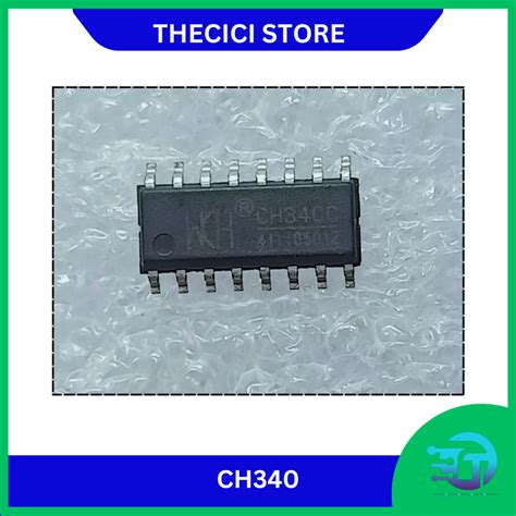 Jual Ic Smd Ch340 Usb To Ttl Arduino Microcontroller Minsys Shopee