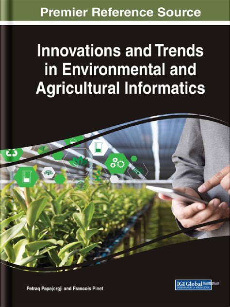 innovations and trends in environmental and agricultural informatics