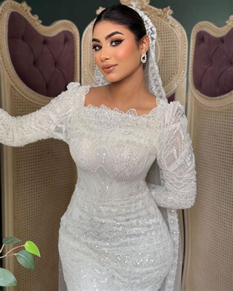 Always On Fire 🥹🩵 Dress Liza Atelier Makeup Hadeerakhalifa Veil Mahy
