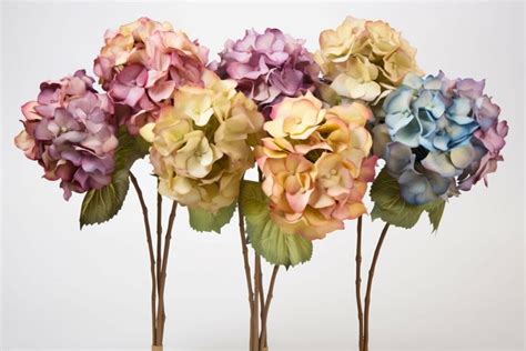 Everlasting Six Artificial Hydrangeas Generate Ai