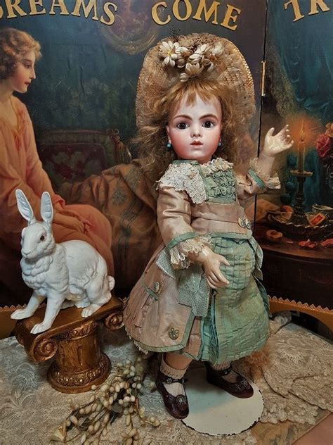 Angel Face French Bru Jne Size 5 Bisque Bebe By Leon Casimir Bru