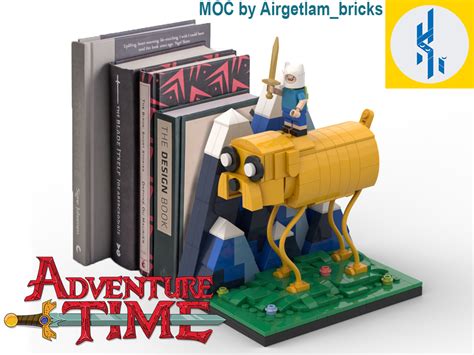 Lego Moc Adventure Time Bookend By Airgetlambricks Rebrickable