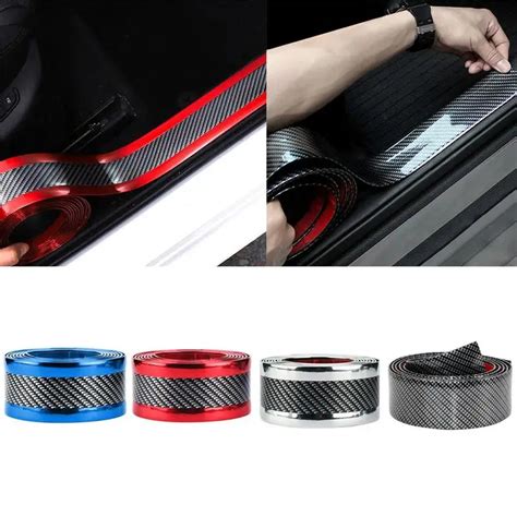 고무 스타일링 도어 씰 프로텍터 상품 5d 탄소 섬유 자동차 스티커 기아 bmw 마쓰다 현대 자동차 액세서리 스타일링 몰딩