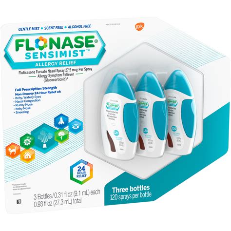 Flonase® Sensimist™ Allergy Relief Nasal Spray 3 120 Ct Pack