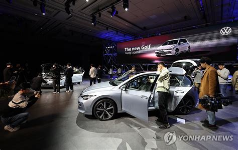 폭스바겐 신형 골프 공개 연합뉴스