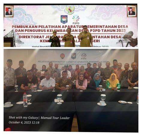 Pelatihan Aparatur Desa P3pd Kemendagri Kelompok 3 Di Diy Progr