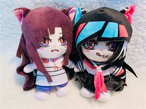 Danganronpa Mikan And Ibuki Plush Instock Etsy