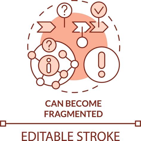 Can Become Fragmented Terracotta Concept Icon Microtraining