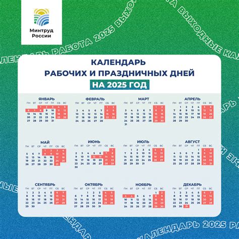 Представлен производственный календарь на 2025 год Gpvn Ru