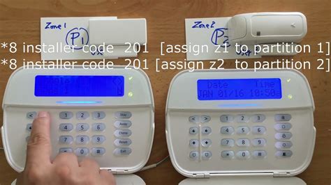 Dsc Neo Partitions Programming Youtube