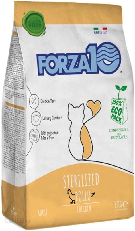 Karma Forza10 Maintenance Sterilized Z Kurczakiem Dla Kota 1kg - Ceny i ...