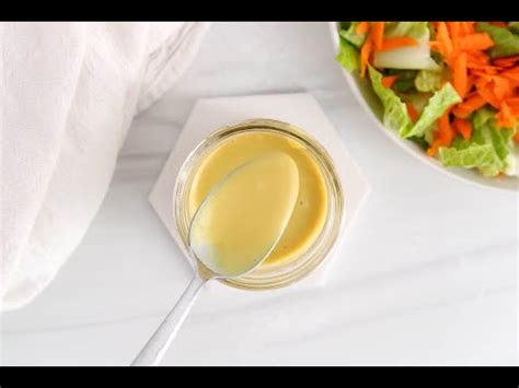 Vegan Honey Mustard Dressing Plant Based Jess