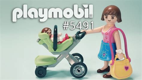 Playmobil 5491 Mother With Infant Stroller Review 플레이모빌 아기 엄마와 유모차 세트