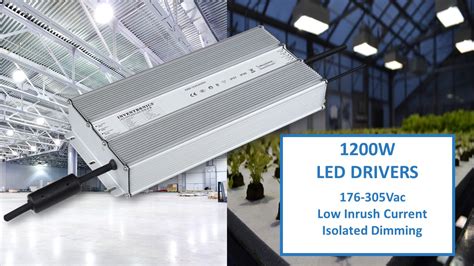 Inventronics Releases W Simplified LED Drivers With Ultra High Efficiency And Low Inrush