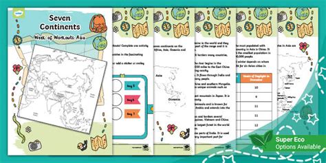 Ks1 Asia Week Of Workouts Seven Continents Ages 5 7