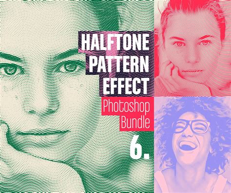 Halftone Master Bundle Instant Photoshop Magic for Stunning Image Effects - Etsy