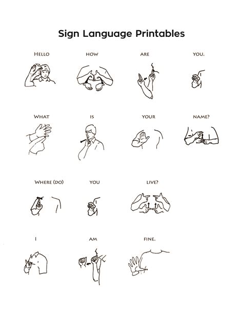 Activity In Asl Sign