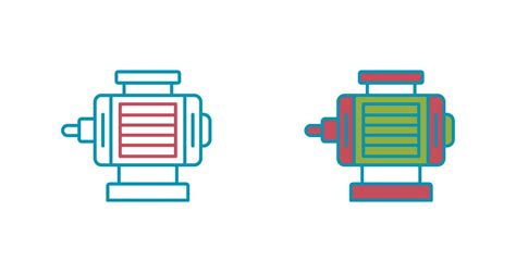 Electric Motor Vector Icon 34669256 Vector Art At Vecteezy