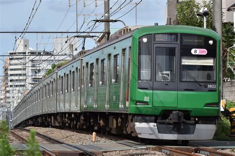 元住吉検車区 5000系 5122f の写真 鉄道写真投稿サイトtrain Directory
