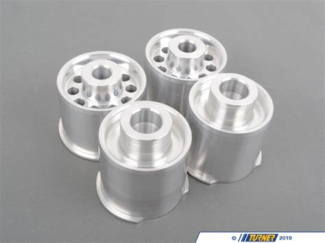 TDR SS Rear Subframe Bushings Mount Set Turner Solid Aluminum E E X Turner Motorsport