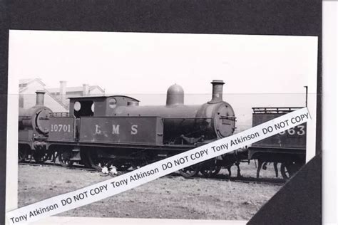 Lms Ex L And Y 1p Class 2 4 2t No 10701 Vintage Image L9168 £1