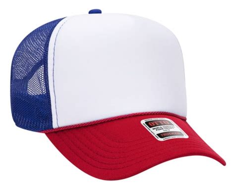 Otto Caps Budget Foam 5 Panel Pro Style Mesh Back Wholesale Snapback