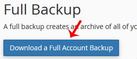 How To Generate And Download A Full Backup Of Your CPanel Account Help Cloudwafer Com
