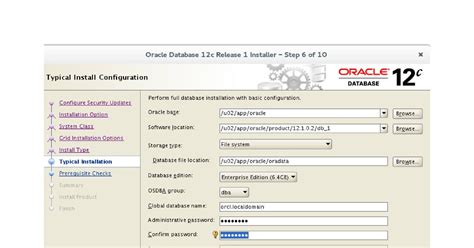 Oracle 12c Installationpdf Docdroid