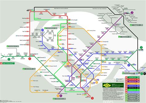 Mrt Station Singapore Map Oplartists
