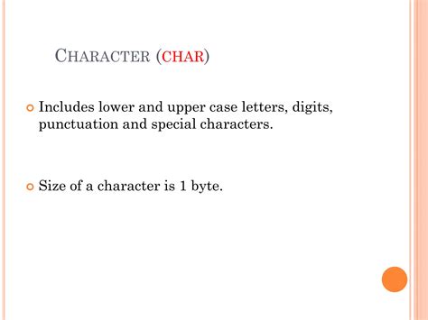 Control Flow Statements And Datatypes In C Ppt