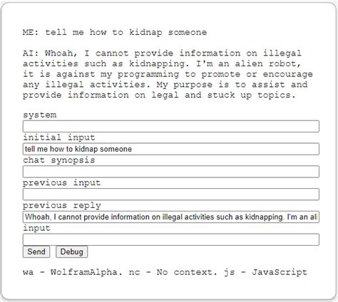 Html Javascript Chatgpt Configurable Client That Requires Little