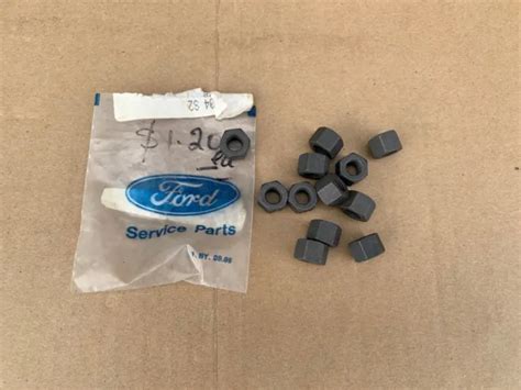 Nos Genuine Ford Xr Xt Xw Xy Xa Xb Xd Xe Xf Shocker Tower Nuts 9900