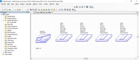 How To Create A Process Design Kit PDK In AWR AWR Design