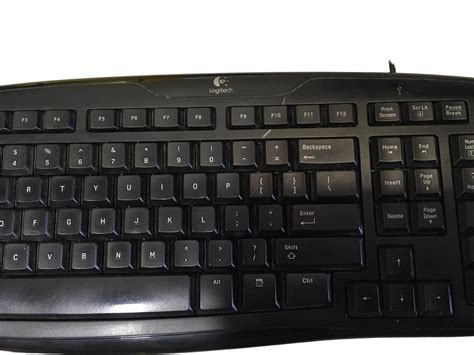 Logitech Classic Keyboard 200 Model Y Ur83 868017 0403 Wired Keyboard