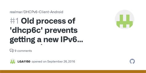 old process of dhcp6c prevents getting a new ipv6 address` · issue 1
