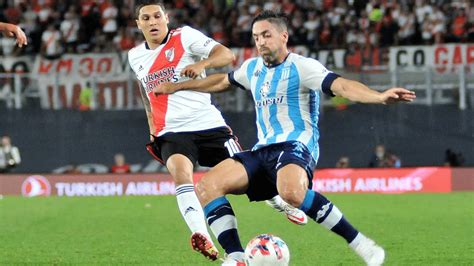 Racing Club Vs River Plate Alineaciones Hora Y Cómo Ver La Liga