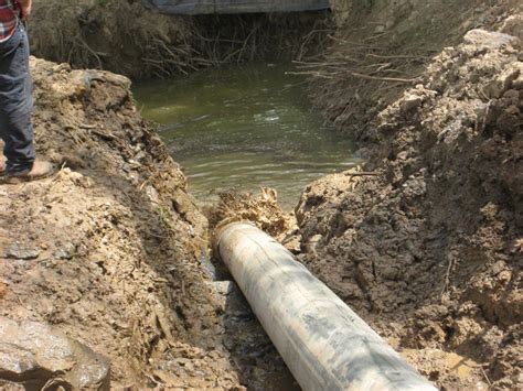 Hdpe Directional Stream Crossing C William Hetzer Inc