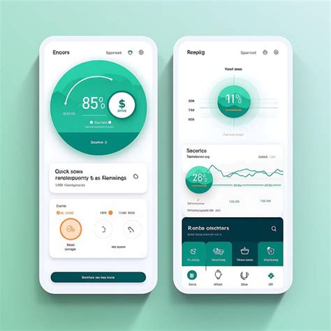 Premium Ai Image Mobile App Layout Design Of Chronic Condition Management Practical And