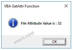 VBA GetAttr Function In Excel Explained Syntax Examples VBAF COM