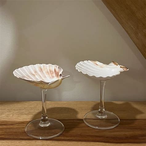 Seashell Wine Glasses Seashell Martini Glasses Birthday Ts
