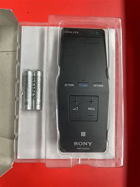 Genuine Sony Rmf-ed004 RMFED004 TV One-flick Touchpad Remote Control ...