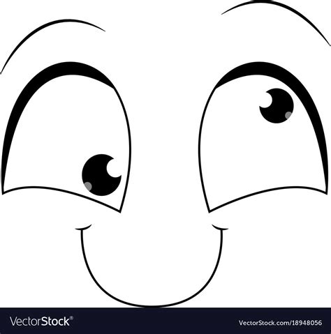 Abstract Expression Face Royalty Free Vector Image