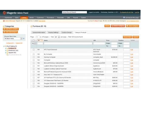 Admin Category Product Linkedit Product Link Magento Extension By
