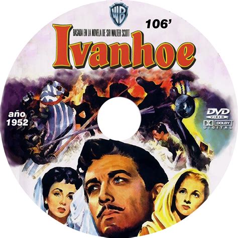 Caratulas De Películas Dvd Para Cajas Cd Ivanhoe 1952