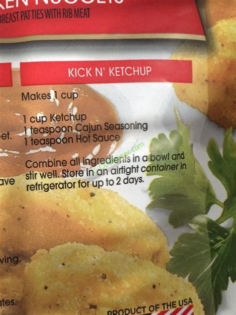 Costco 744463 Tyson Panko Breaded Chicken Nugget Cook1 Costcochaser