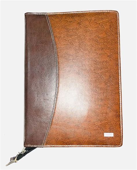 Plain Brown Leather Document Holder Size 34 X 22 Cm At Rs 170piece