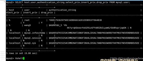 3 mysql 用户与权限管理，角色管理 详细说明操作配置 mysql 查看用户角色 csdn博客