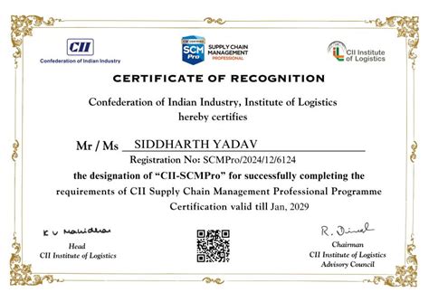 siddharth yadav on linkedin technology supplychain careers ciiscmpro procurement